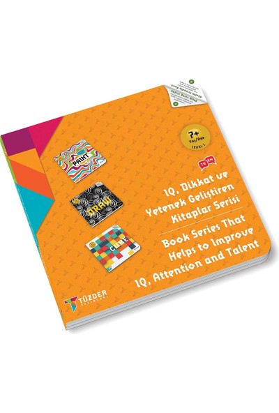7+ Yaş Seti Level 1 - IQ Dikkat ve Yetenek Geliştiren Kitaplar Serisi 7+ Yaş Seti Level 1 - IQ Dikkat ve Yetenek Geliştiren Kitaplar Serisi