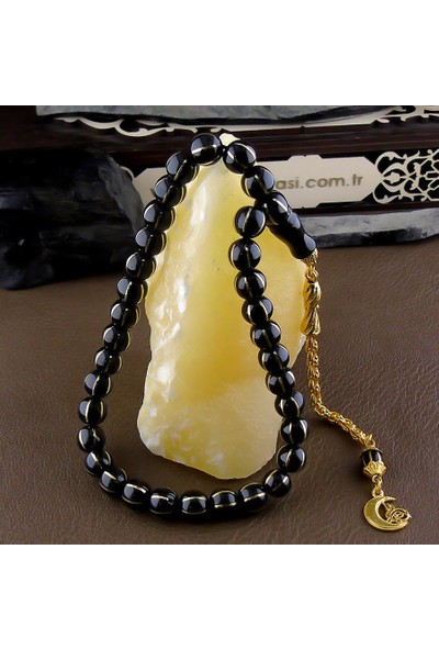 Tesbih Rüyası Bilek Boy Karpuz Dilimli Oltu Tesbih