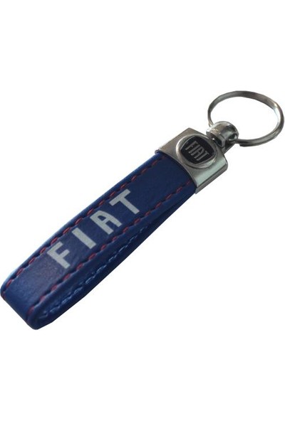 Yekoto Fiat Deri Mavi Anahtarlık