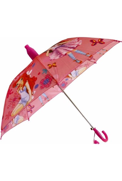 Limopa Bardaklı Kız Çocuk Şemsiye 8 Tel