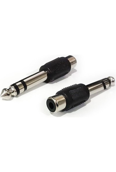 Jameson Çevirici Jack 6.3 mm Erkek Stereo Rca Dişi Polaxtor DY-2278 Jameson Çevirici Jack 6.3 mm Erkek Stereo Rca Dişi Polaxtor DY-2278