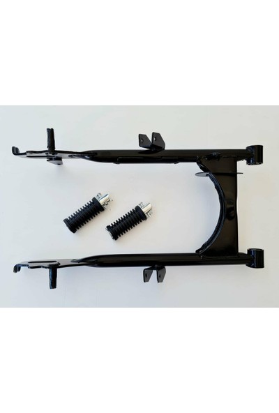 Cg Arka Beşik [ Mafsal ] Siyah + Arka Basamak