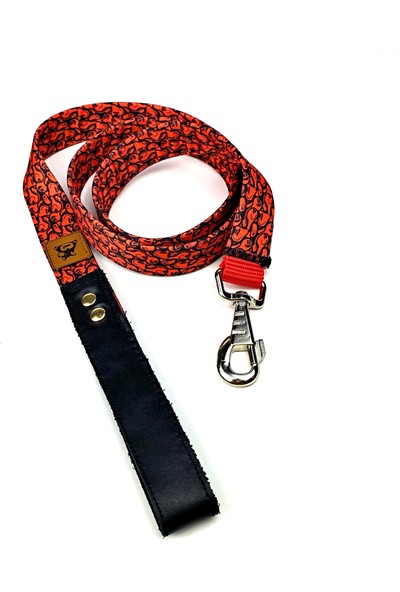 Utd Pet Redd Köpek Uzatma Tasma Sevk Kayışı 100- x 2,5 cm Kırmızı Siyah Utd Pet Redd Köpek Uzatma Tasma Sevk Kayışı 100- x 2,5 cm Kırmızı Siyah