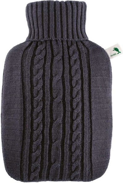 Hugo Frosch Hugo Frosh Germany Koku Yapmayan Sıcak Su Torbası Kazak Desenli Kılıflı Gri 1,8lt