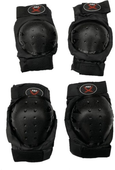 Moto Çarşım Pro-X D300 Dizlik Dirseklik Seti Moto Çarşım Pro-X D300 Dizlik Dirseklik Seti