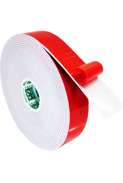 Techmaster Ultra Güçlü Çift Taraflı Süngerli Bant 40 mm x 10 mt 2 Adet