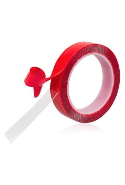 Techmaster Çift Taraflı Akrilik Silikon Esnek Su Geçirmez Bant 10 mm x 5 mt