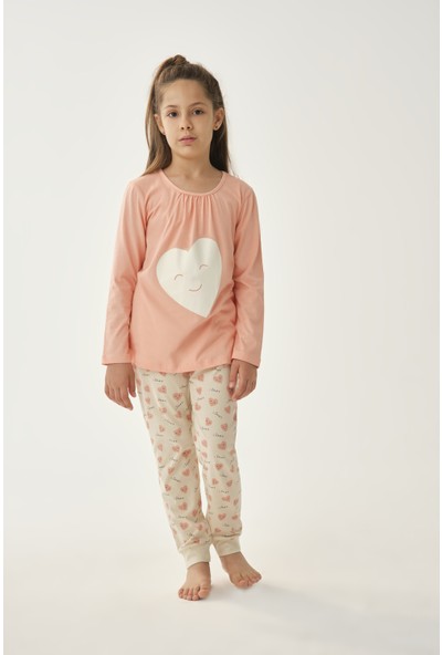 Dagi Mercan Uzun Kol Pijama Takımı