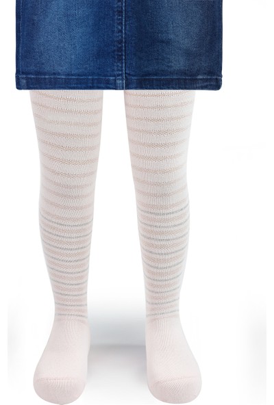 Civil Girls Kız Çocuk Külotlu Çorap 3-11 Yaş Pembe