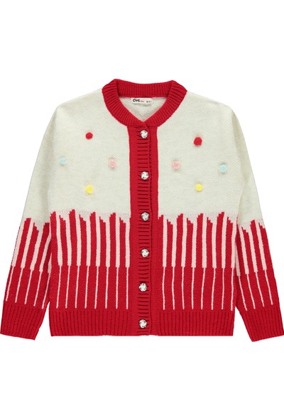 Civil Girls Kız Çocuk Hırka 10-13 Yaş Kırmızı