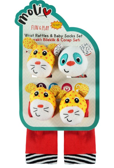 Molie Çıngıraklı Ilk Bileklik & Çorabım Molie Çıngıraklı Ilk Bileklik & Çorabım