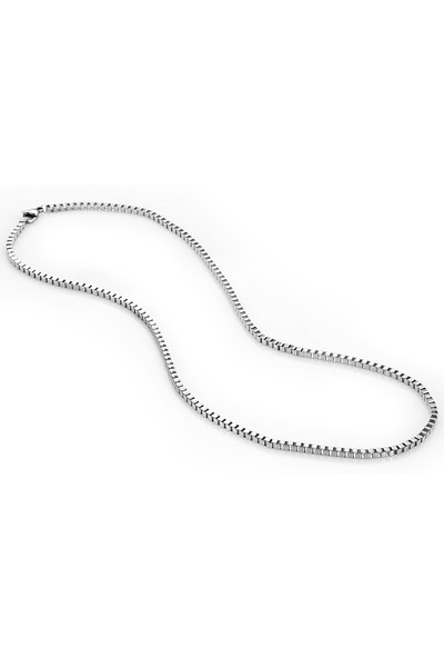 Chavin içiçe Geçmiş 3 mm. Erkek Çelik Zincir da37