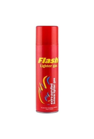 Flash Çakmak Gazı 270 ml (1 Adet) Flash Çakmak Gazı 270 ml (1 Adet)