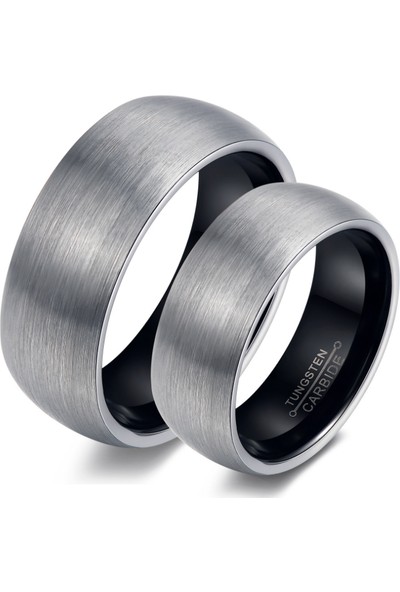 Chavin Bayan-Erkek Fırçalanmış Tungsten Yüzük Dm72 24 Chavin Bayan-Erkek Fırçalanmış Tungsten Yüzük Dm72 24
