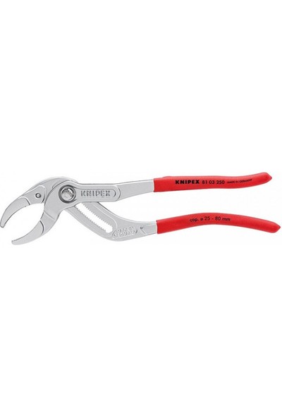 Knipex 81 03 250 Ayarlı Boru Kavrama Pensesi
