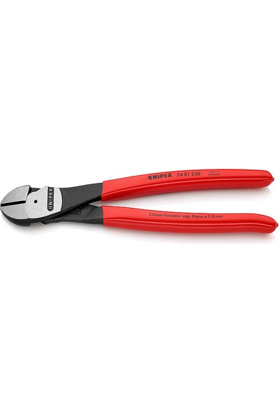 Knipex 74 01 250 Ağır Hizmet Yan Keski