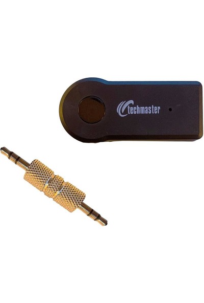 Tme Techmaster Android ve Ios Uyumlu Bluetooth Aux Araç Kiti Teyp Tme Techmaster Android ve Ios Uyumlu Bluetooth Aux Araç Kiti Teyp
