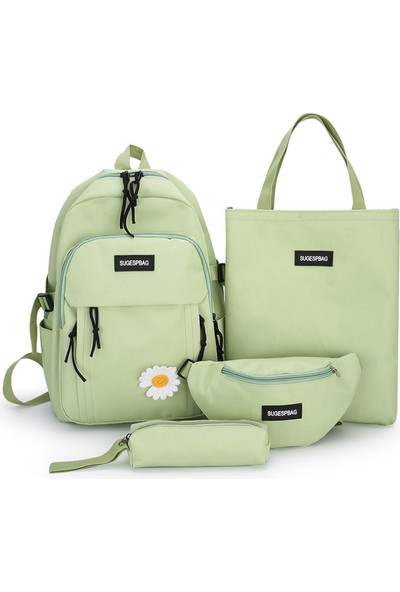 Leqi 4 Parça Okul Çantası Seti