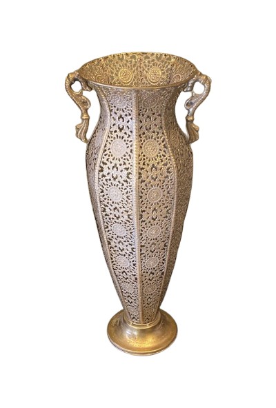 Razse Çiçek Hediyelik Vazo Metal