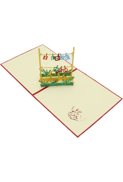 Nanstore 3D Anneler Günü Kartı Yaratıcı El Yapımı Kağıt Tebrik Kartı Nimet Kartı (Yurt Dışından) Nanstore 3D Anneler Günü Kartı Yaratıcı El Yapımı Kağıt Tebrik Kartı Nimet Kartı (Yurt Dışından)