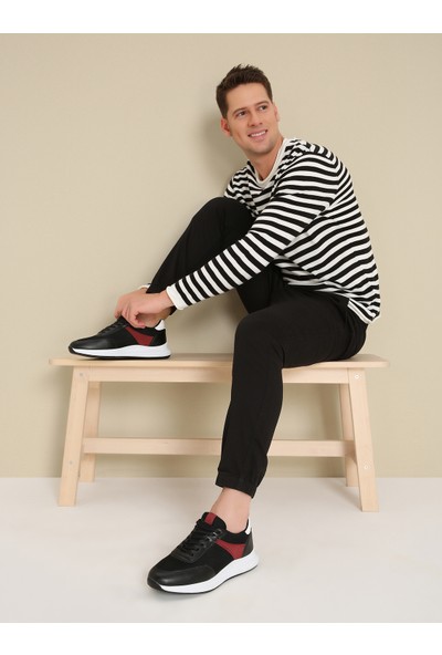 Hotiç Sport 02AYH219350A100 Siyah Erkek Ayakkabı