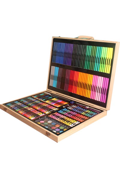 Dake Ahşap Kutu Suluboya Kalem Seti 251'li (Yurt Dışından) Dake Ahşap Kutu Suluboya Kalem Seti 251'li (Yurt Dışından)