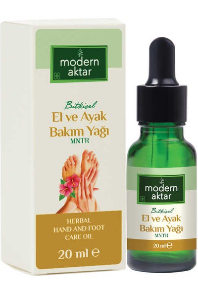 Doğal El Ve Ayak Mantarı Giderici Bitkisel Yağ 20 ml