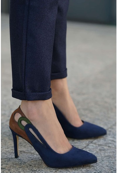 Mio Gusto Lacivert Süet