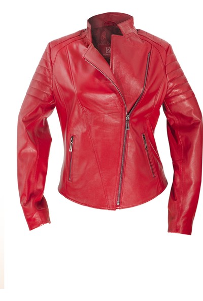 Derimosa Stefenia Hakiki Deri Kadın Mont