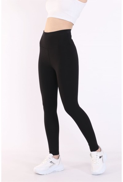 Dynamic Kadın Siyah Yüksek Bel Toparlayıcı Parlak Disko Tayt Dynamic Kadın Siyah Yüksek Bel Toparlayıcı Parlak Disko Tayt