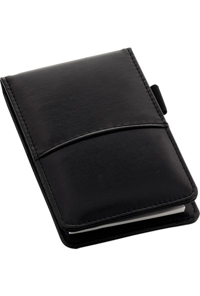 Promosyon Shop Suni Deri Hesap Makineli Kalemli Cep Bloknot Not Defteri Sekreterlik