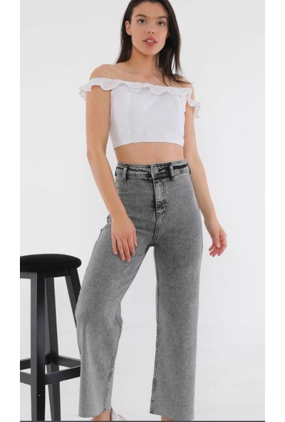 Rich Star Bol Paça Cepsiz Kot Pantolon