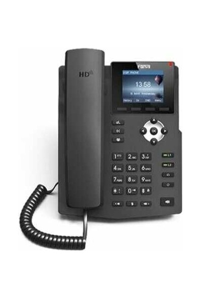 Fanvil X3S Renkli Ip Telefon Masaüstü Telefon