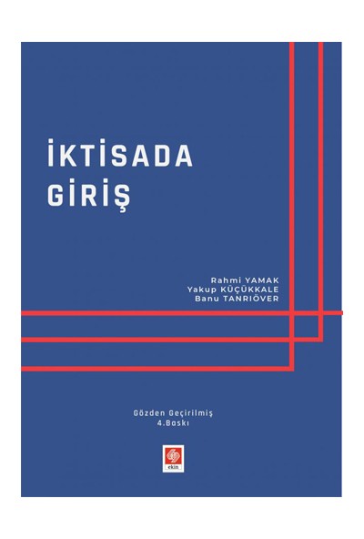 Ekin Yayınevi Iktisada Giriş Rahmi Yamak