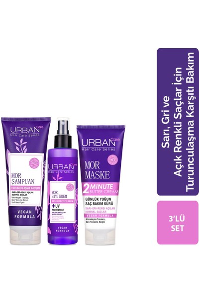 Urban Care Mor Serisi 3'lü Set