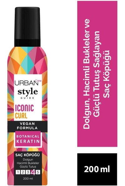 Urban Care U.c. Style G.köpük Iconıc Curl Güçlü Tutuş Urban Care U.c. Style G.köpük Iconıc Curl Güçlü Tutuş