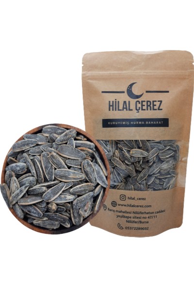 Hilal Çerez Tuzlu Siyah Çekirdek