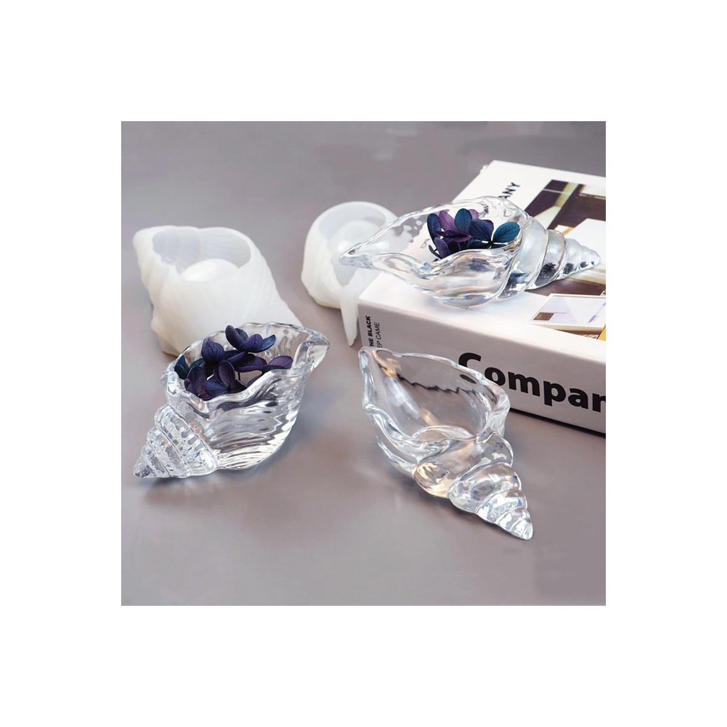 Hobizubi Deniz Kabuğu mum kalıp -48 gr -Kod:276 Fiyatı