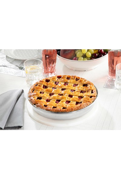 English Home Gloria Borcam Fırın Kabı 24,5 cm Silver