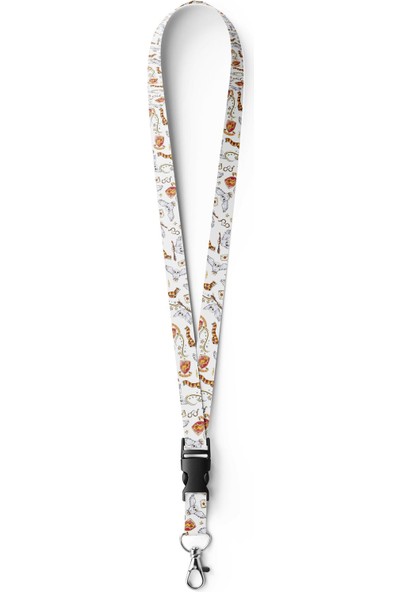 Gifi Boyun Askı Ipi & Dikey Kart Poşeti Harry Potter Lisanslı Tasarım