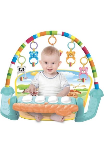 Babycim Piyanolu Mantar Oyun Halısı