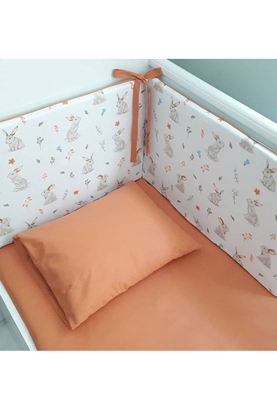Jaju Baby Tavşan Desenli Bebek Nevresim Takımı ve Kenar Koruma Set Jaju Baby Tavşan Desenli Bebek Nevresim Takımı ve Kenar Koruma Set