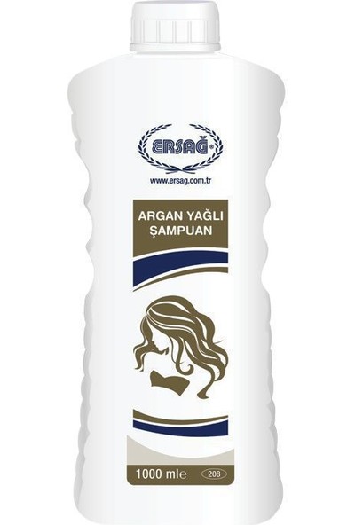 Ersağ Argan Yağlı Şampuan 1000 ml