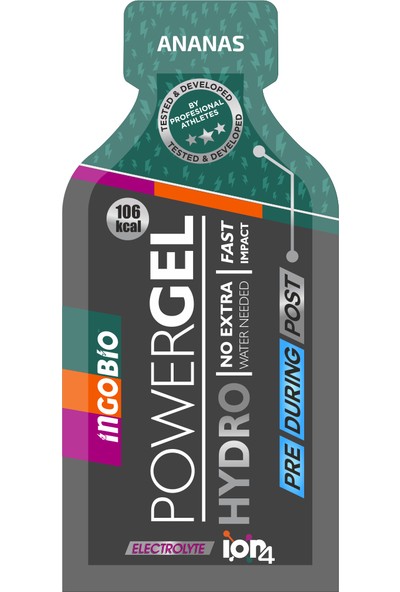 İngobio Powergel Ananas (12 Adet) İngobio Powergel Ananas (12 Adet)