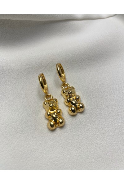 Misshing Kadın Gold Jelibon Ayıcık Küpe Misshing Kadın Gold Jelibon Ayıcık Küpe