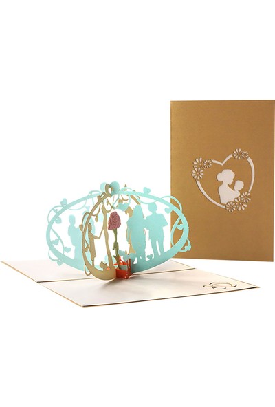 Nanstore Anneler Günü Kadınlar Günü Kartı Tebrik Kartı (Yurt Dışından)