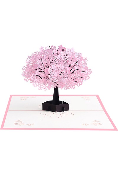 Nanstore 3D Stereo Tebrik Kartı Düğün Davetiyesi Kartı Sevgililer Günü Kartı (Yurt Dışından)