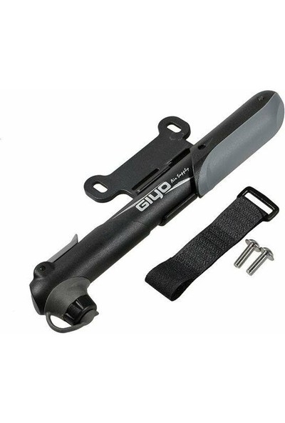 Gıyo Bisiklet Pompası GP-04S - Top Iğnesi Hediyeli Max. 120 Psı Hava Gücü ve 17 cm Boyutunda Gıyo Bisiklet Pompası GP-04S - Top Iğnesi Hediyeli Max. 120 Psı Hava Gücü ve 17 cm Boyutunda