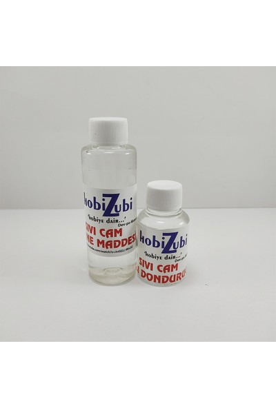 Hobizubi Epoksi Reçine Sıvı Cam Maddesi - 225 ml Hobizubi Epoksi Reçine Sıvı Cam Maddesi - 225 ml