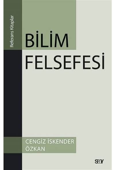 Say Yayınları Bilim Felsefesi Say Yayınları Bilim Felsefesi